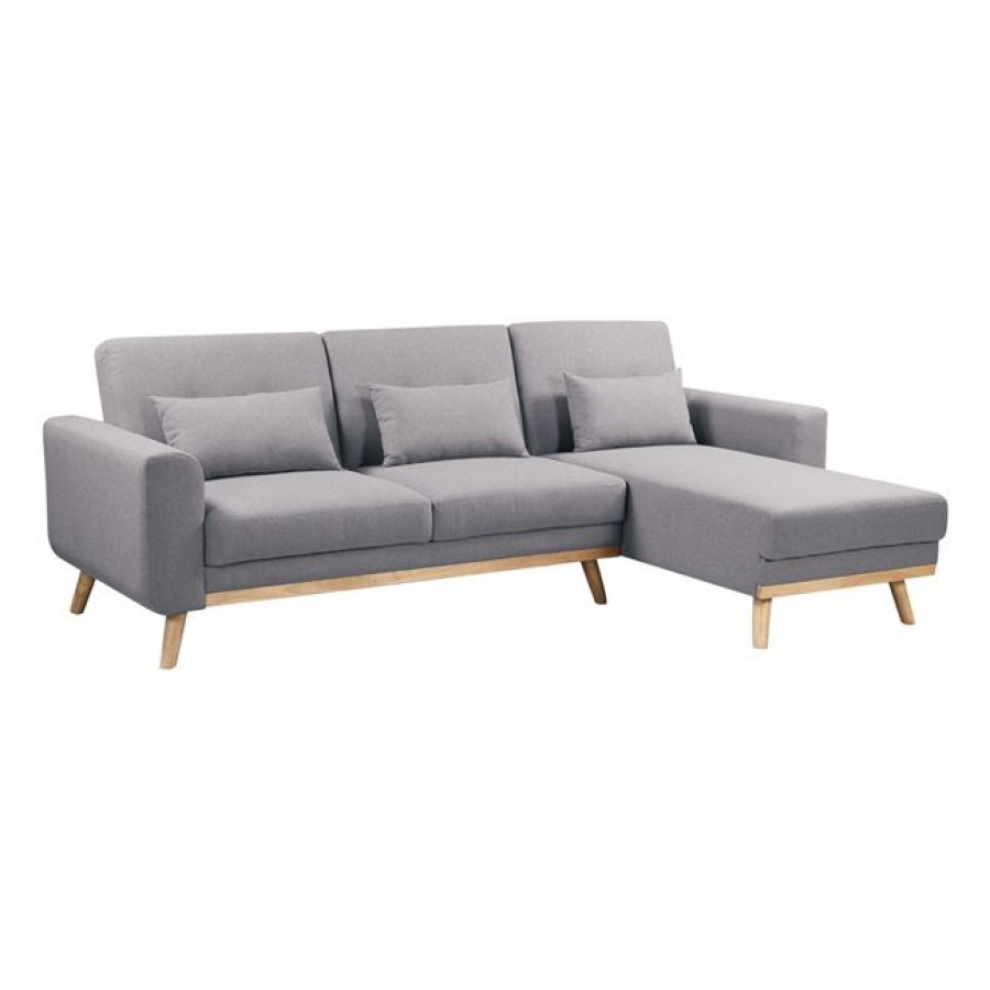 ΚΑΝΑΠΕΣ ΓΩΝΙΑ ΚΡΕΒΑΤΙ BACKER (GREY)