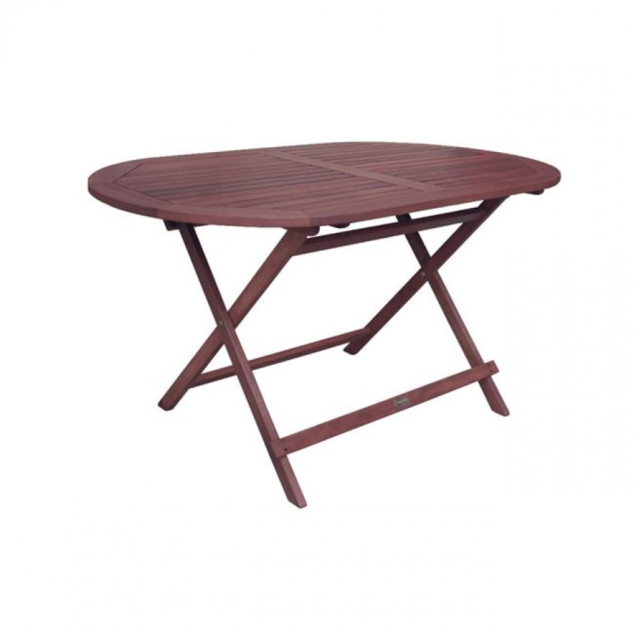 ΤΡΑΠΕΖΙ ΞΥΛΙΝΟ OVAL 120X70